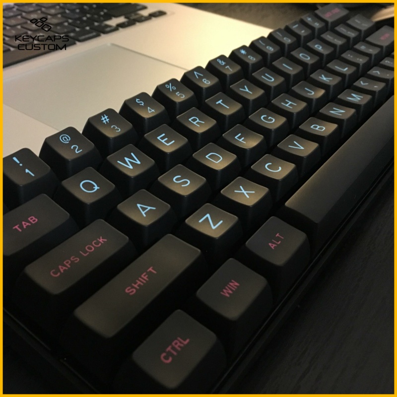 Beautiful And Cheap ABS Keycaps Miami Night Keycap Set