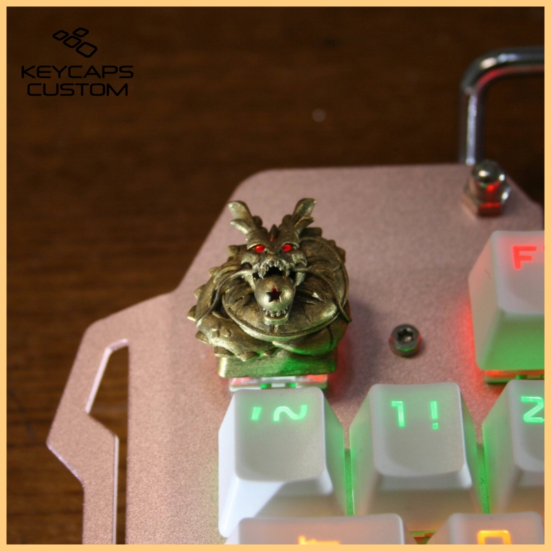 Stereoscopic Metallic Dragon Ball Keycaps Resin keycaps