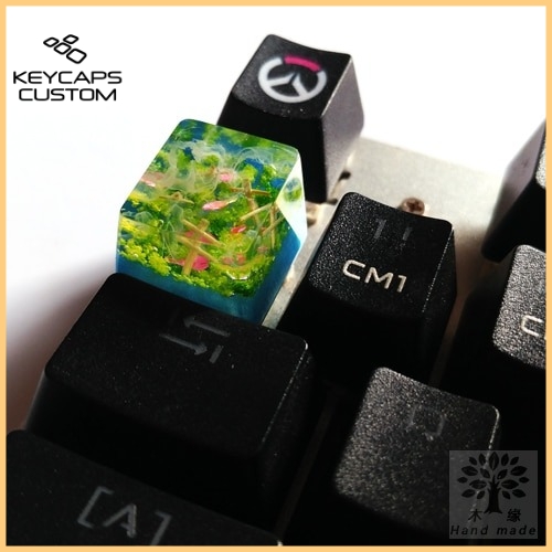 Handmade Resin And Wooden World Resin SA profile Artisan keycaps