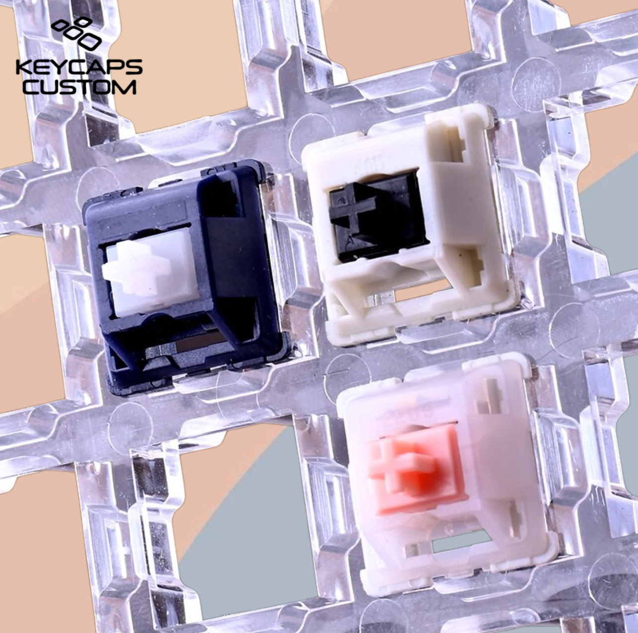 Plate Switch Tester 48 Slot Acrylic CNC Method For Any Keycap Profile