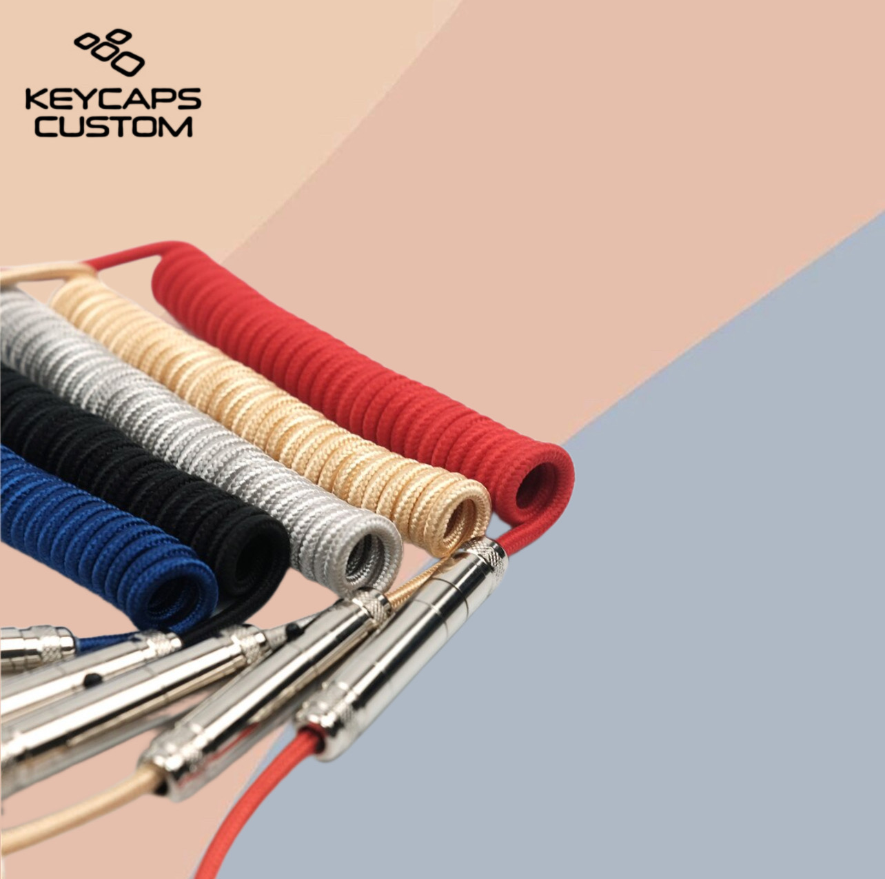 Colorful Cable USB-A 1m to type C 1,5m Customize Aviator Coiled ...