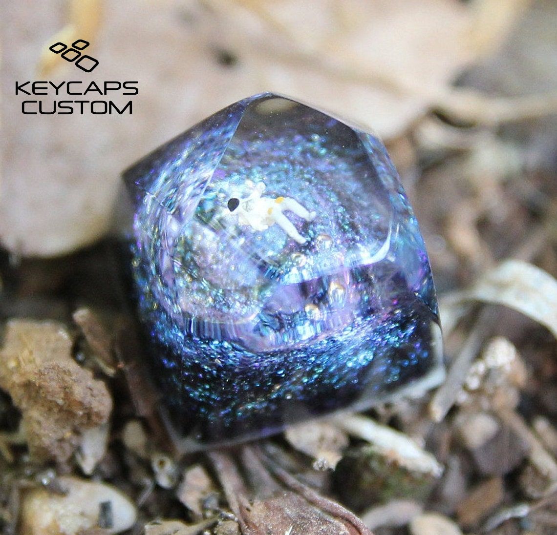 Interstellar handmade Resin Artisan Cherry MX Astronaut Outer Space ...