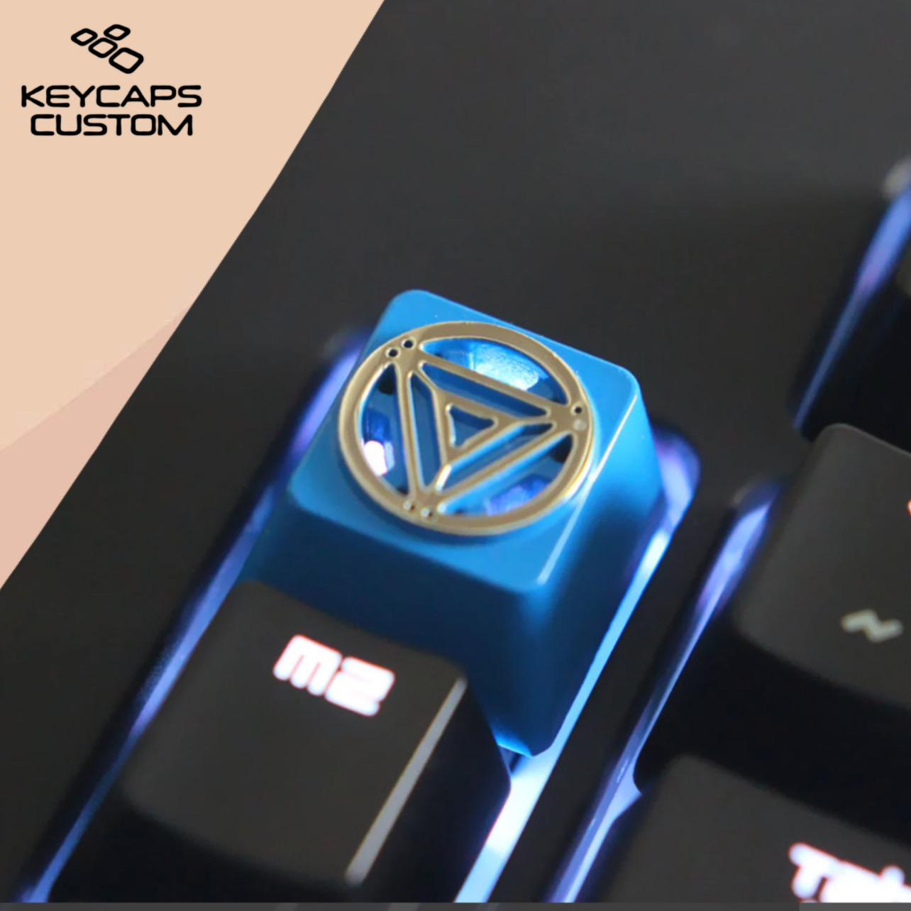 The Arc Reactor Keycap for MX Mechanical Keyboard