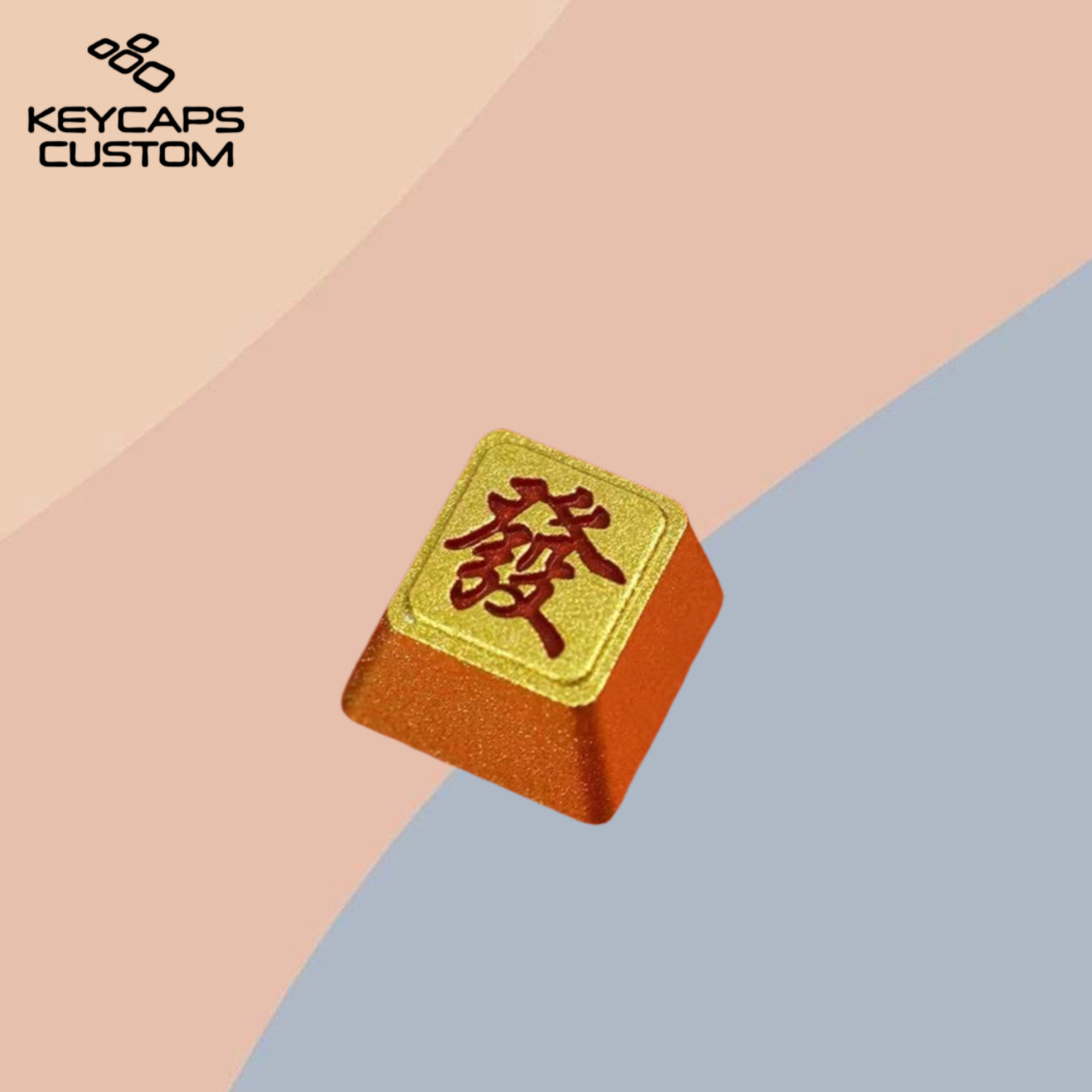Mahjong Keycap 發 Symbol Golden Keycap for MX Mechanical Keyboard