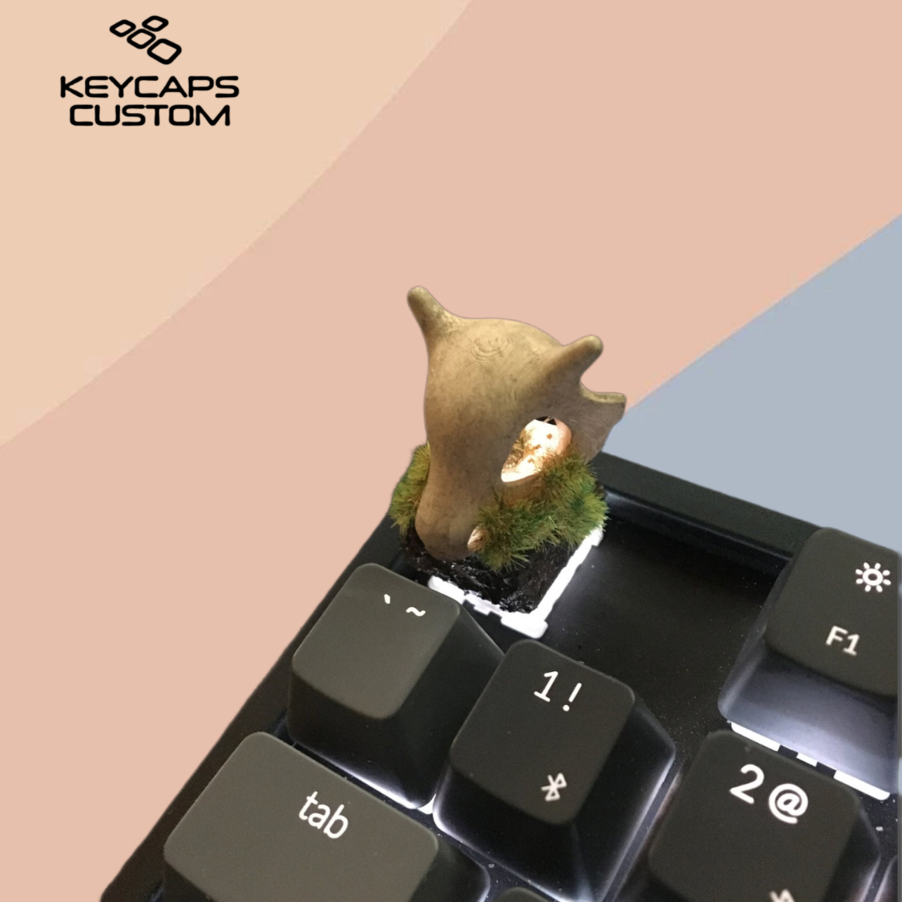Cubone Skull keycap for Cherry MX Mechanical Keyboard