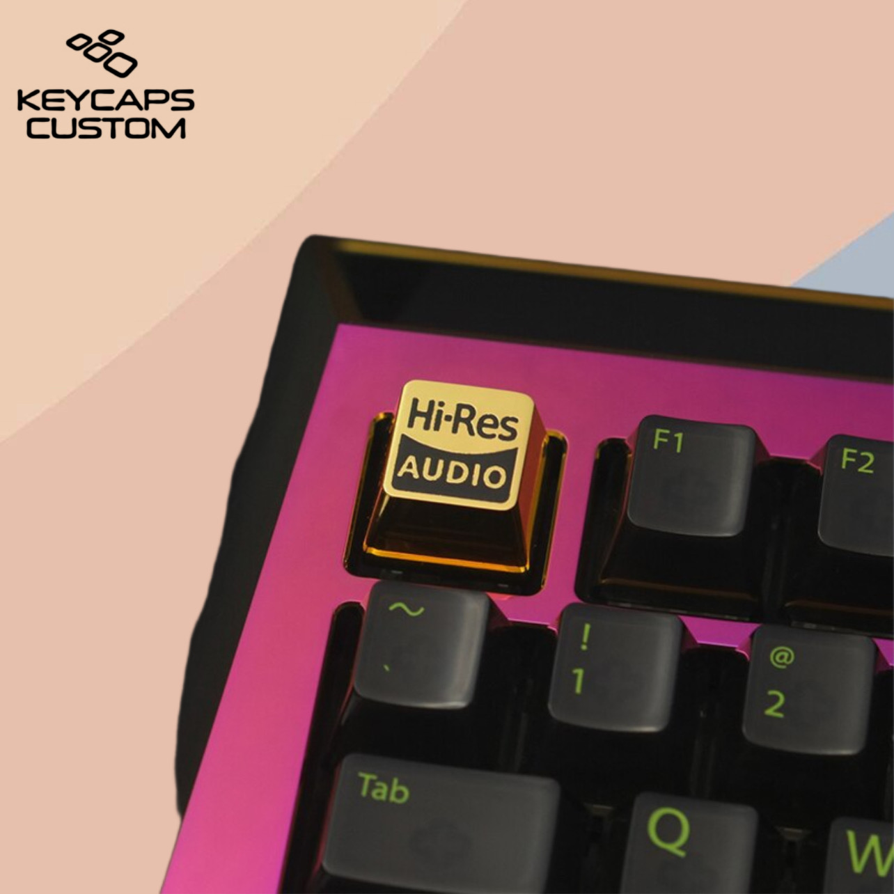 HIFI Hi Res Audio Artisan Keycap R4 OEM Height for Cherry MX Mechanical ...