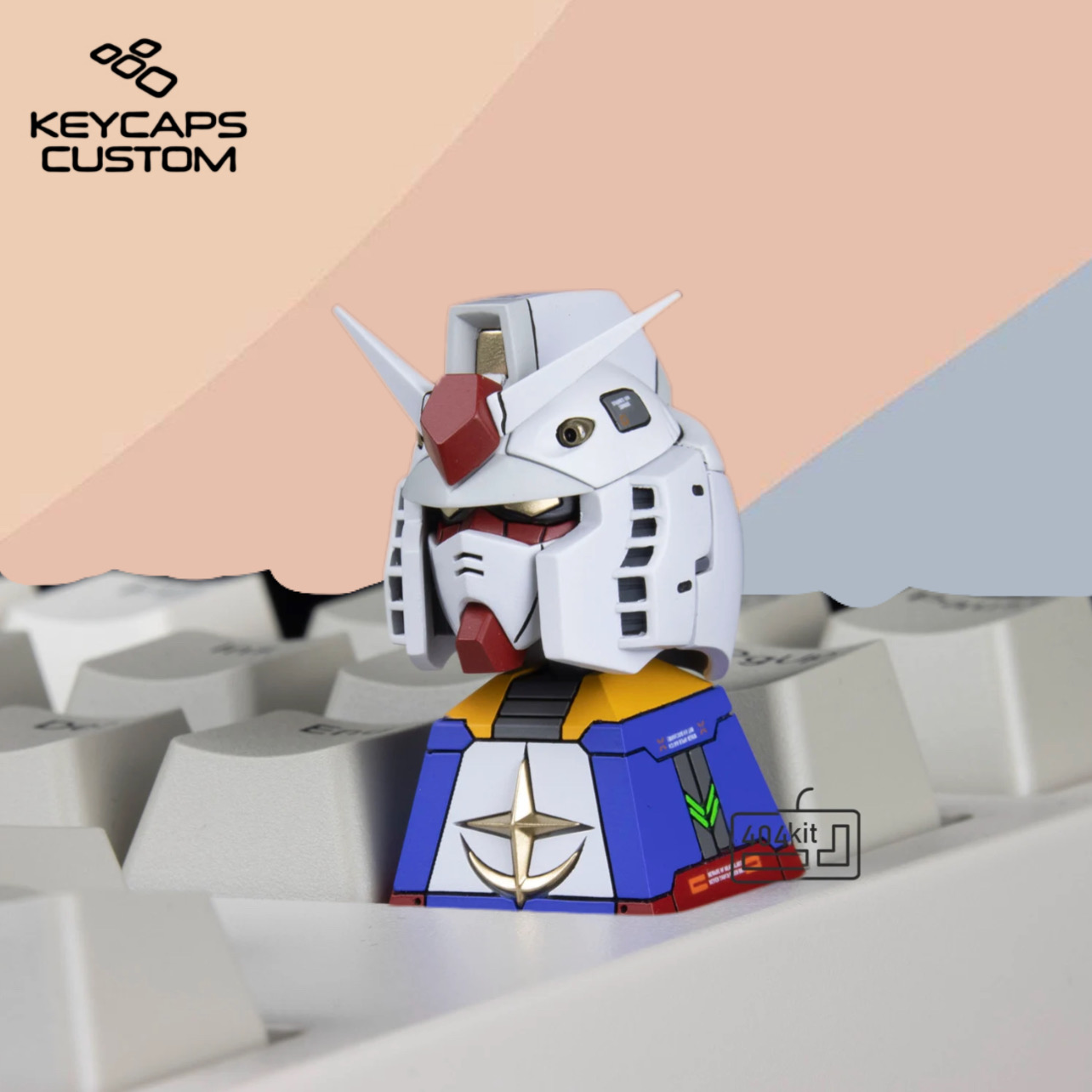 GUNDAM ガンダム RX-78 Artisan Keycap for Mechanical Keyboard