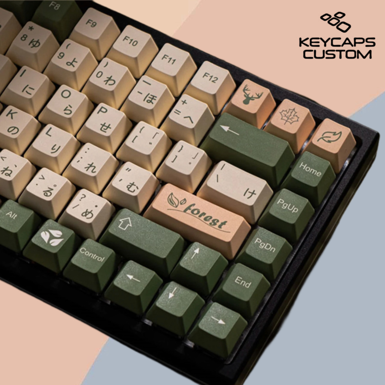 Forest of Spirits Theme Keycap Set for Mechanical Keyboard