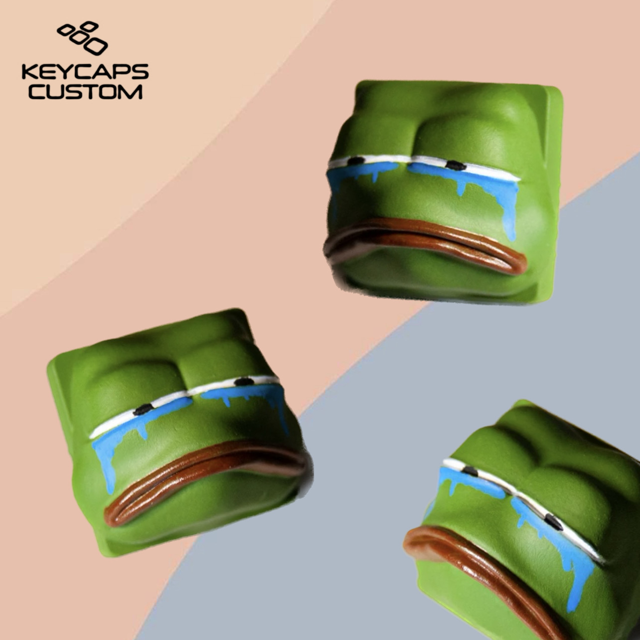 PepeCry Artisan Keycap for Cherry MX Keycap Mechanical Gaming Keyboards