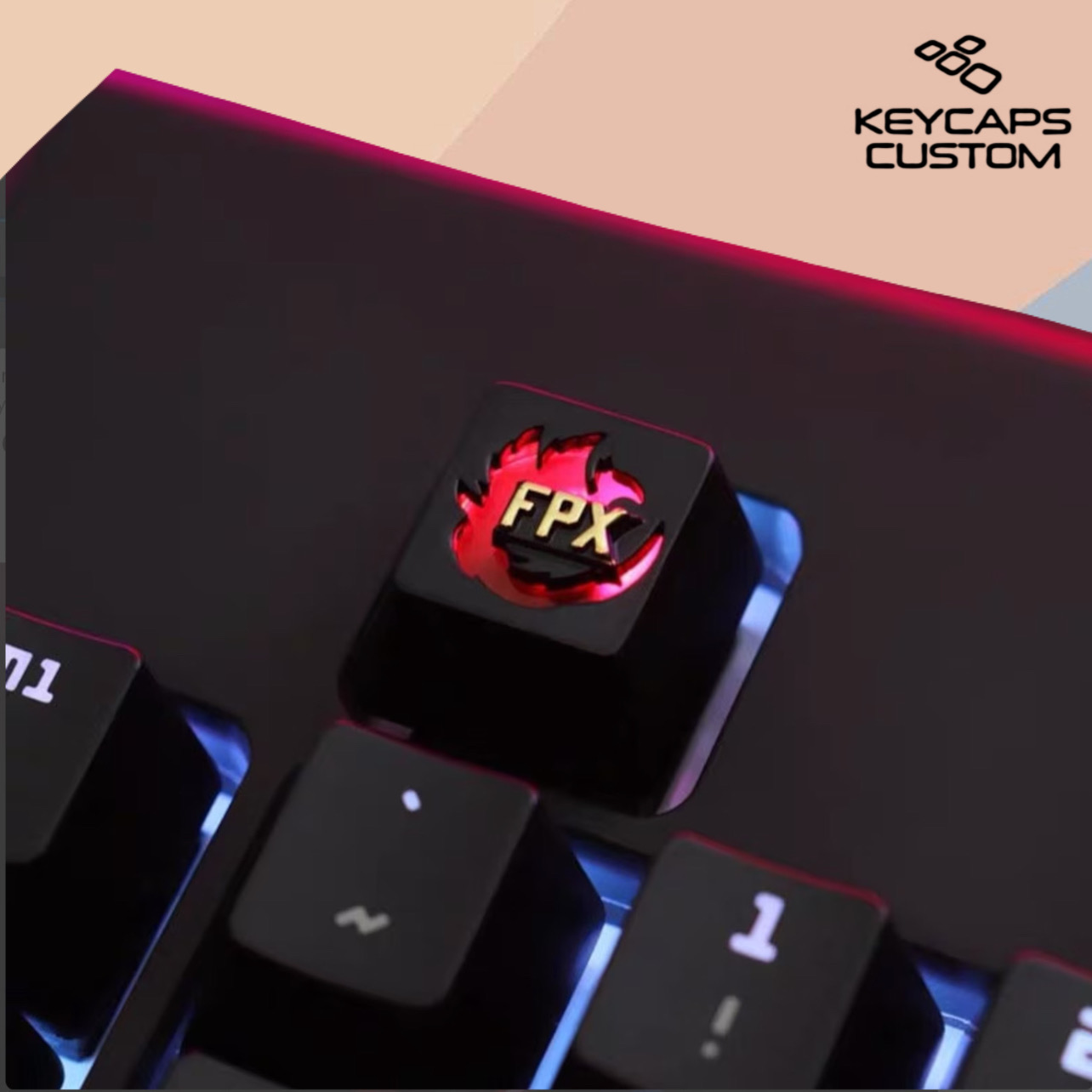 FPX (FunPlusPhoenix) Keycap for Mechanical Keyboard