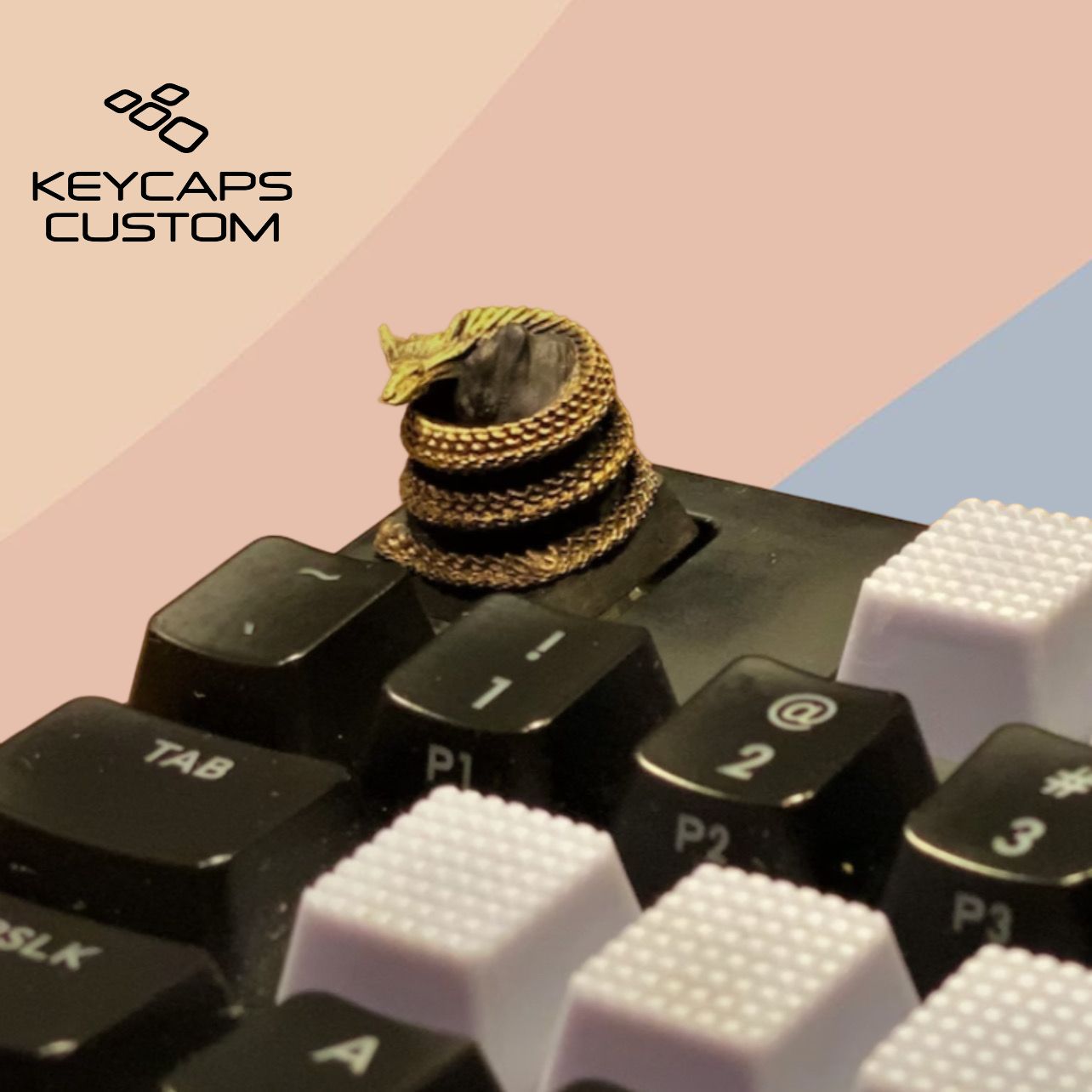 Dragon Mountain - Artisan Custom Cherry MX Keycap