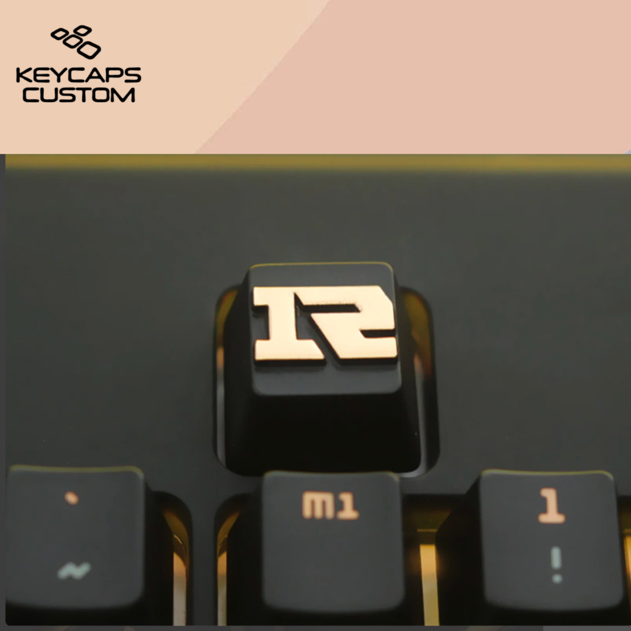 RNG (Royal Never Give Up) Logo Keycap for Mechanical Keyboard