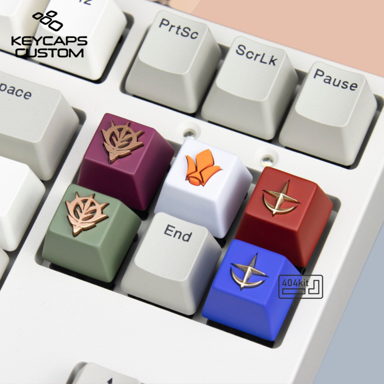GUNDAM EEF Zeon Artisan Keycap for Mechanical Keyboard