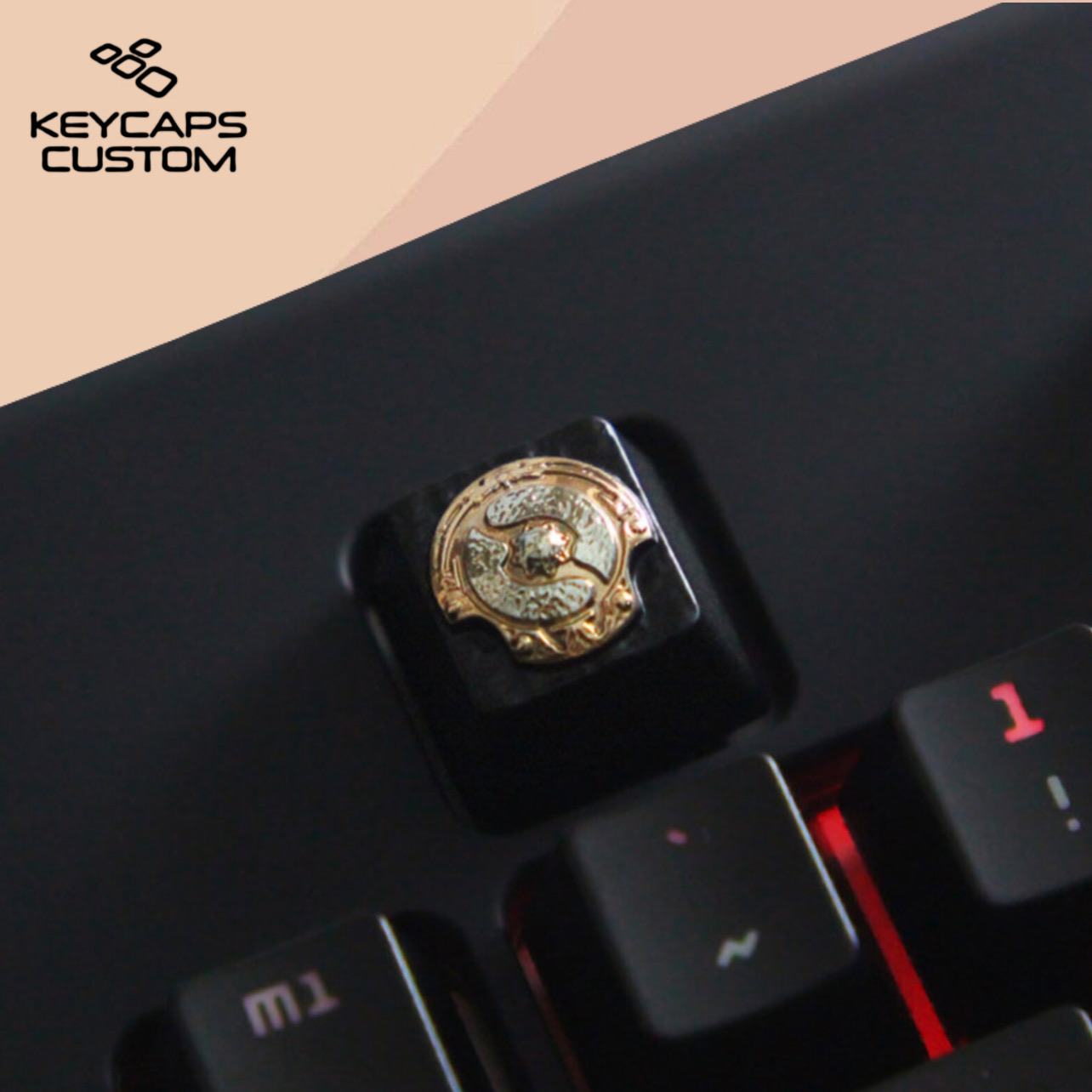 Dota2 Aegis of Champions Ti9 Keycap for Mechanical Keyboard