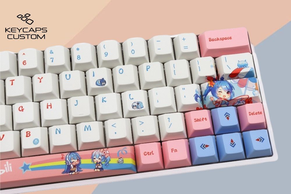 Top 6 Best Anime Keycaps Of All Time - Keycapscustom