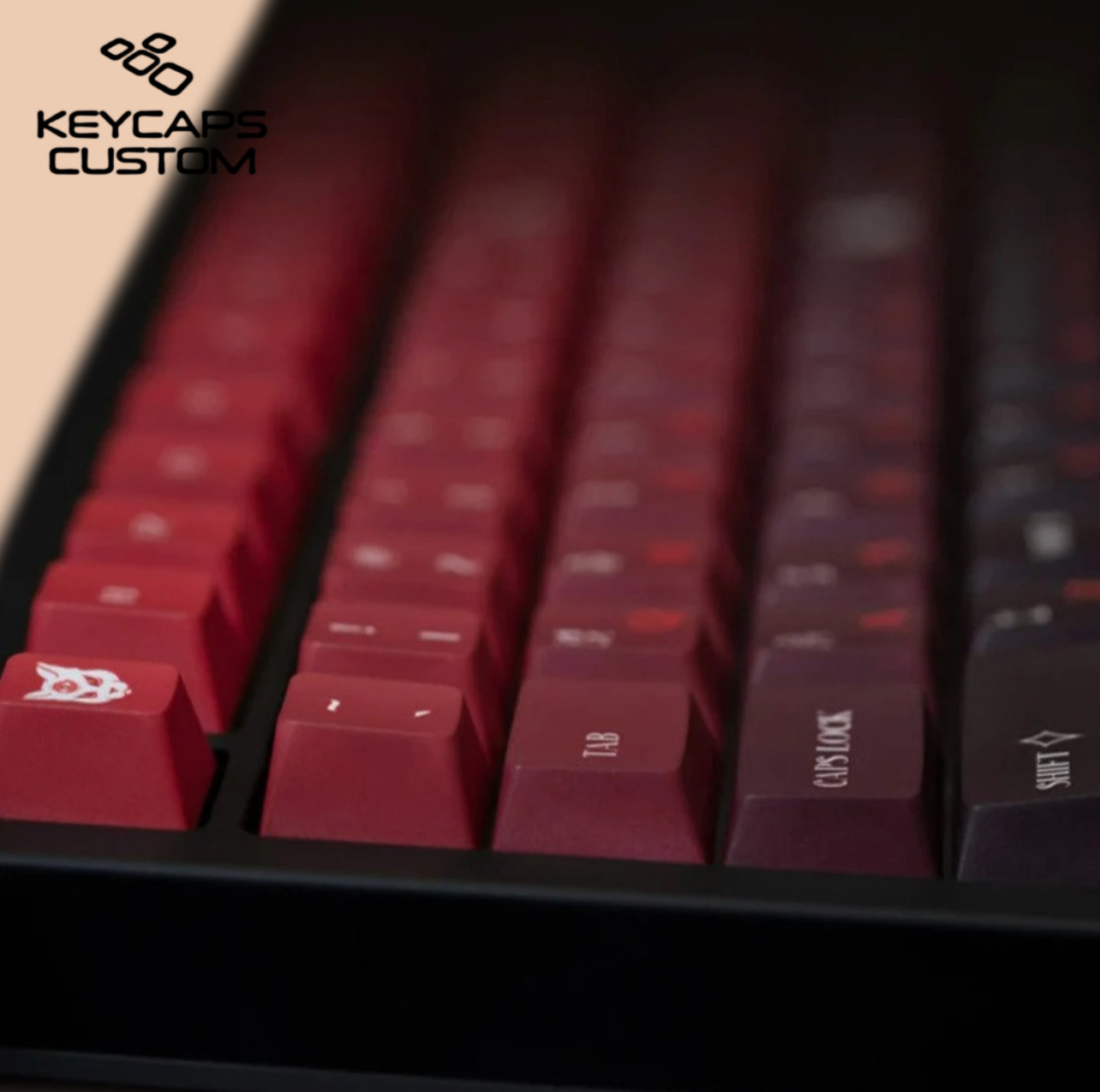 New Blood PBT Double Shot Key Cap Set for Cherry Gatreon MX Switches ...