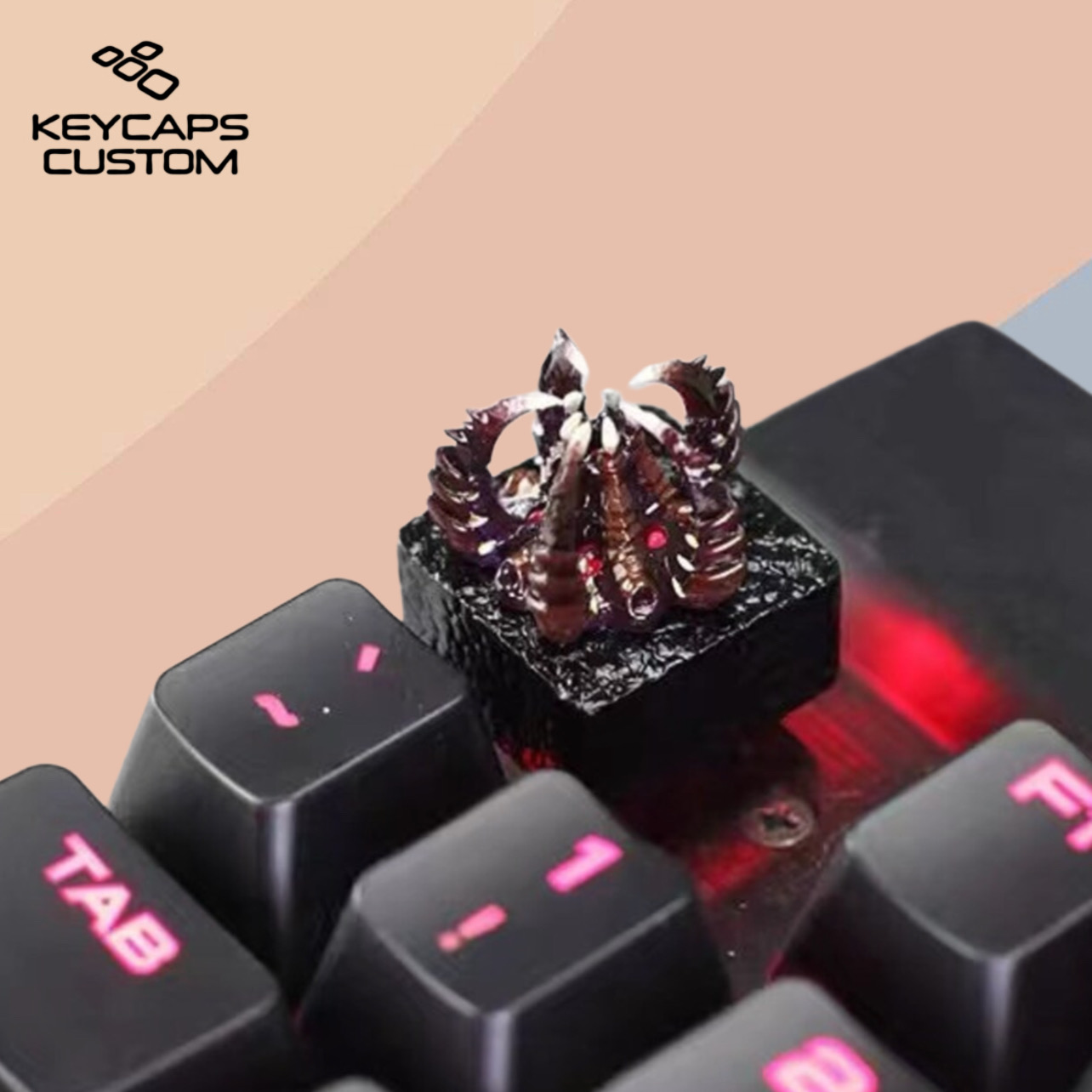 Starcraft 2 Zerg Hive Keycap for MX switch Mechanical Keyboards