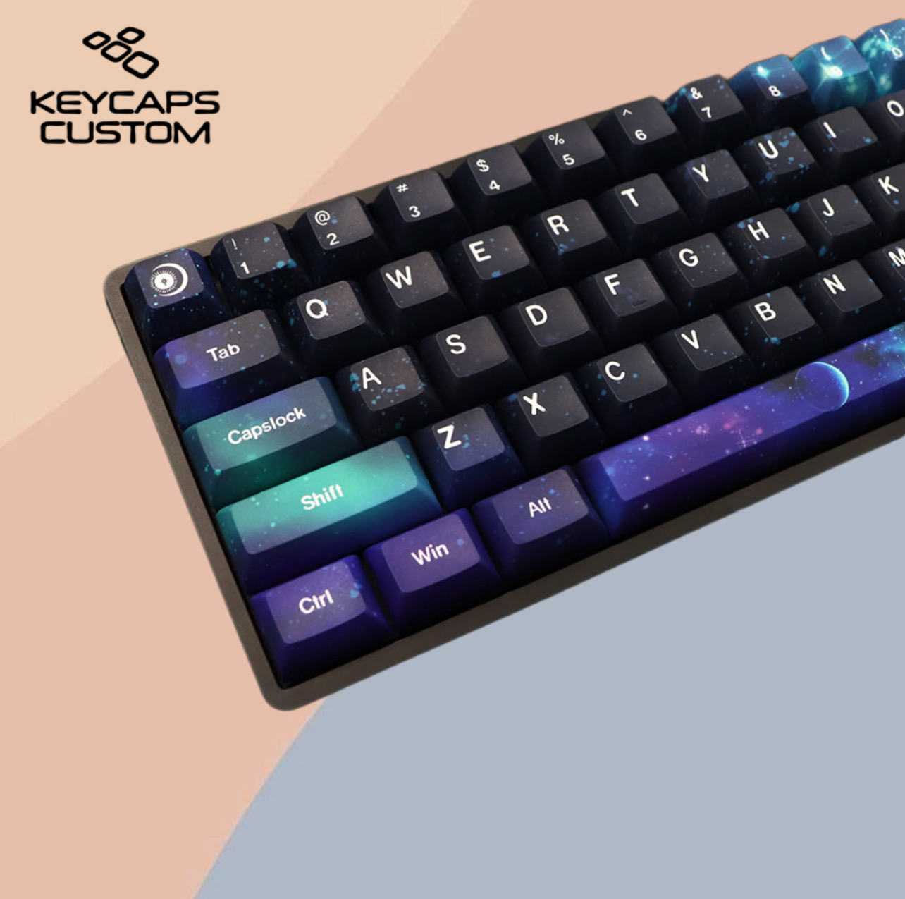 Astrology Stars PBT Double Shot Key Cap Set for Mx Switches Mechanical ...