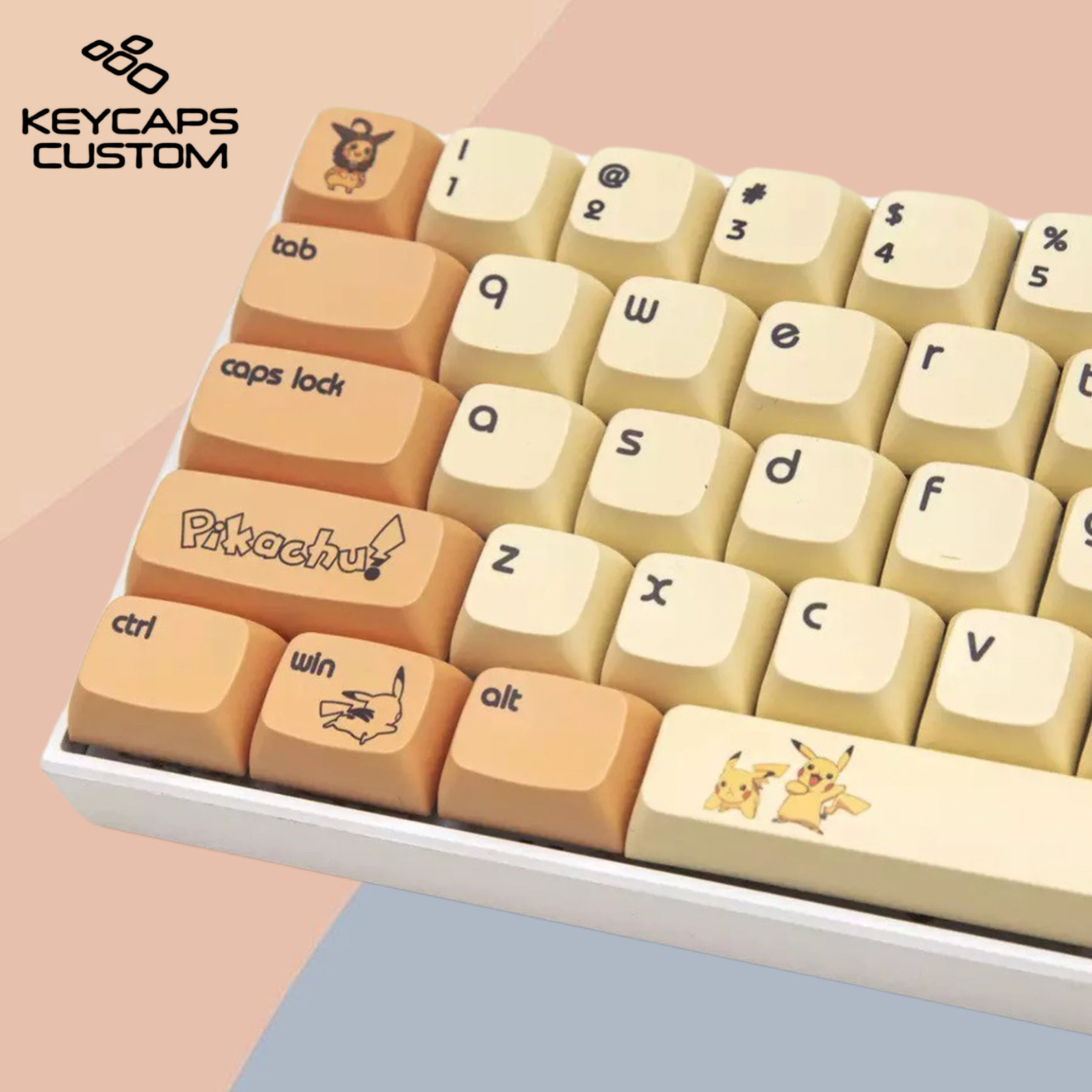 Anime Pokemon Custom Keycaps for Mechanical Keyboard