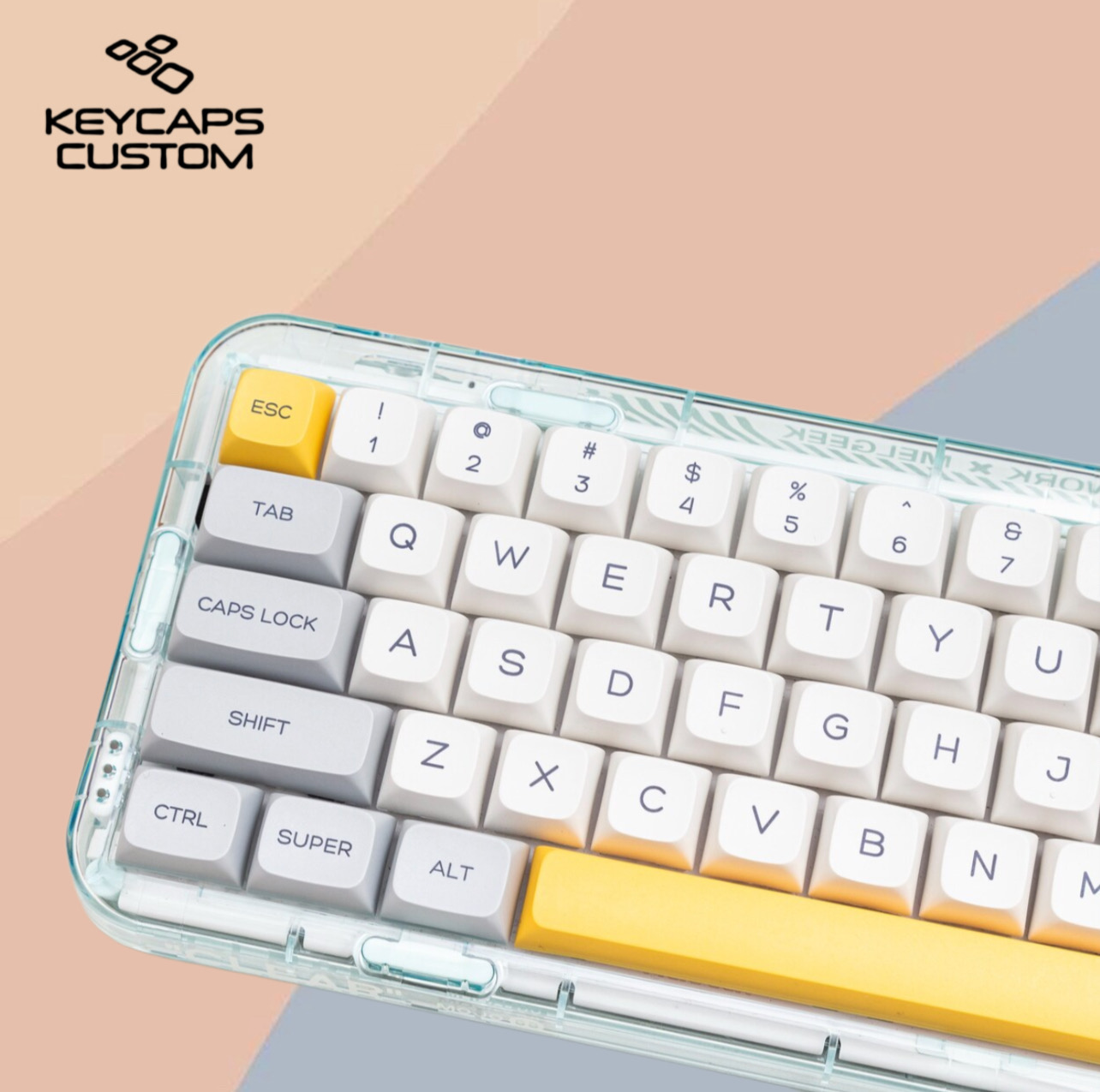 Cute Heavy Industry XDA Keycaps Set for Mechanical Keyboard