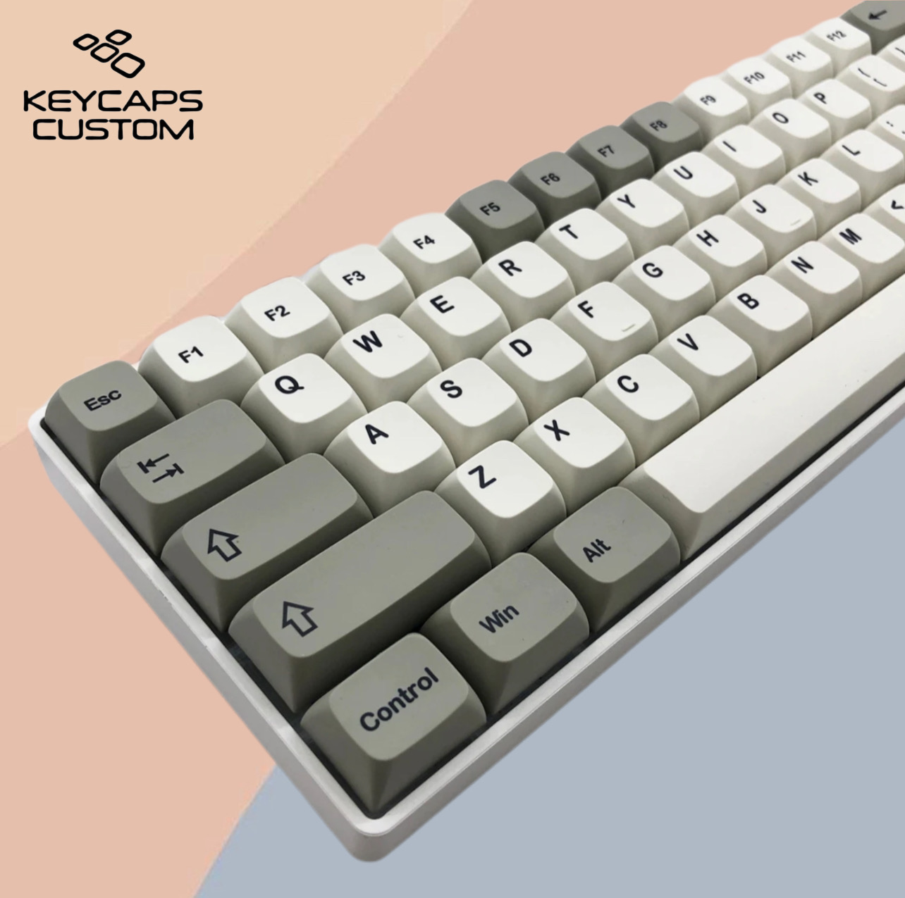 Grey Mechanical Keyboard Keycaps Set for Mechanical Keyboard
