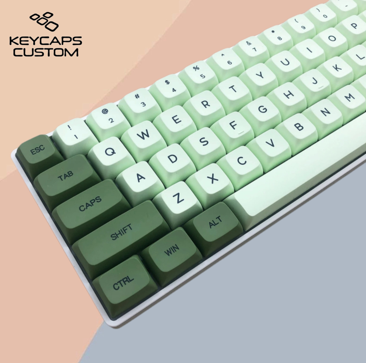 Green Nature Mechanical Keyboard Keycaps Set for Mechanical Keyboard