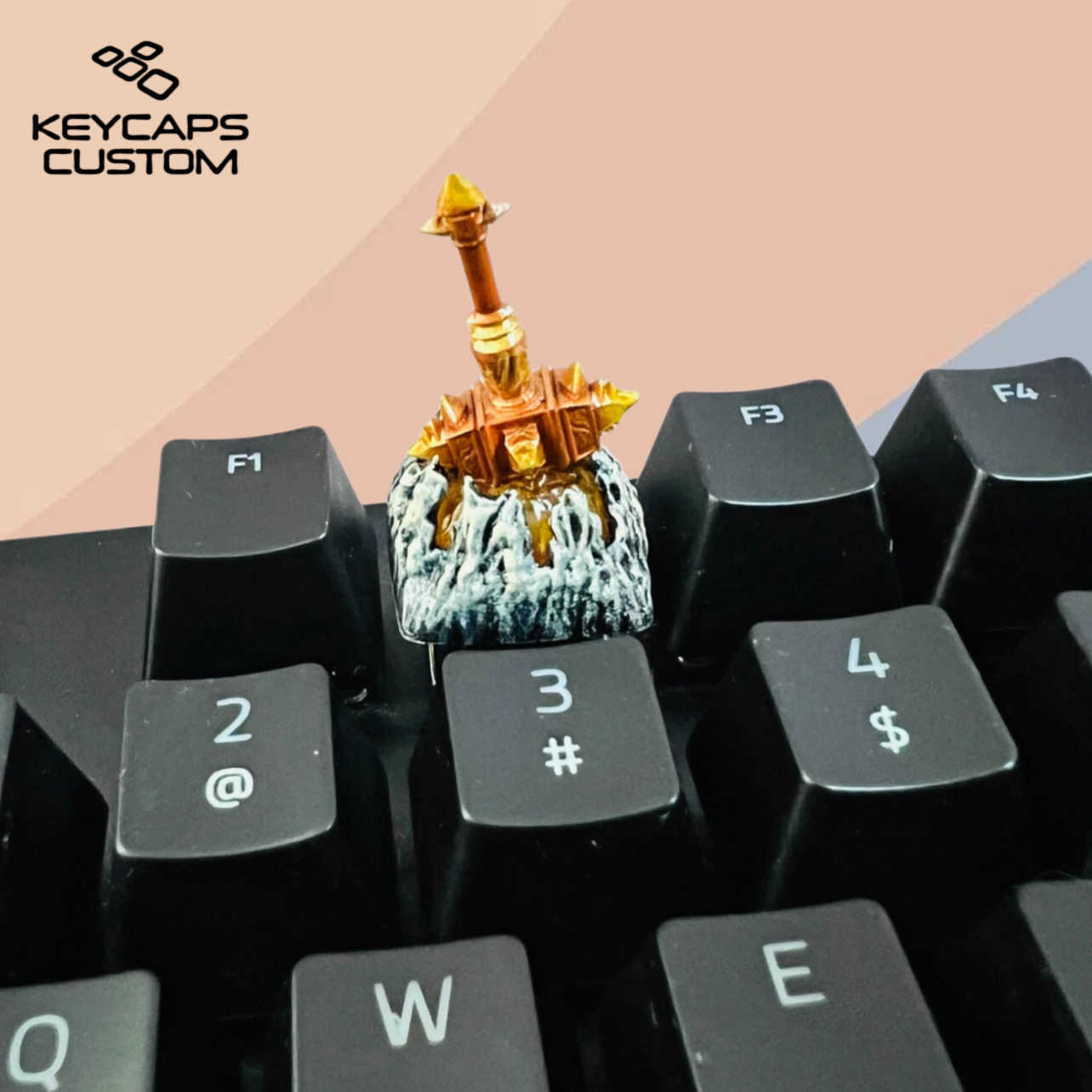 Sulfuras (the hammer of Ragnaros) Keycap for MX Switch Mechanical Keyboards