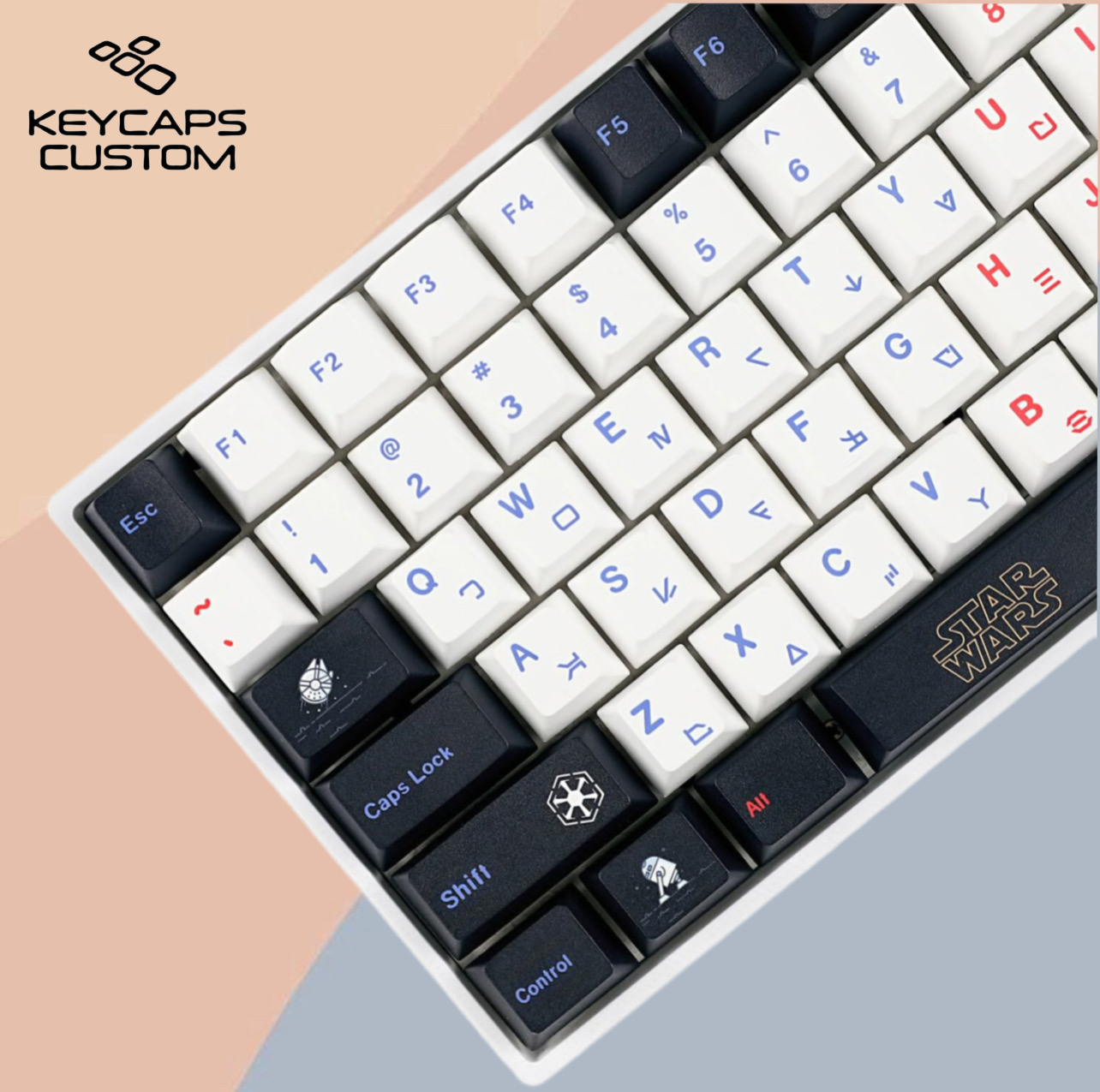 Star Wars Keycaps Set for Cherry MX Switches Mechanical Keyboard