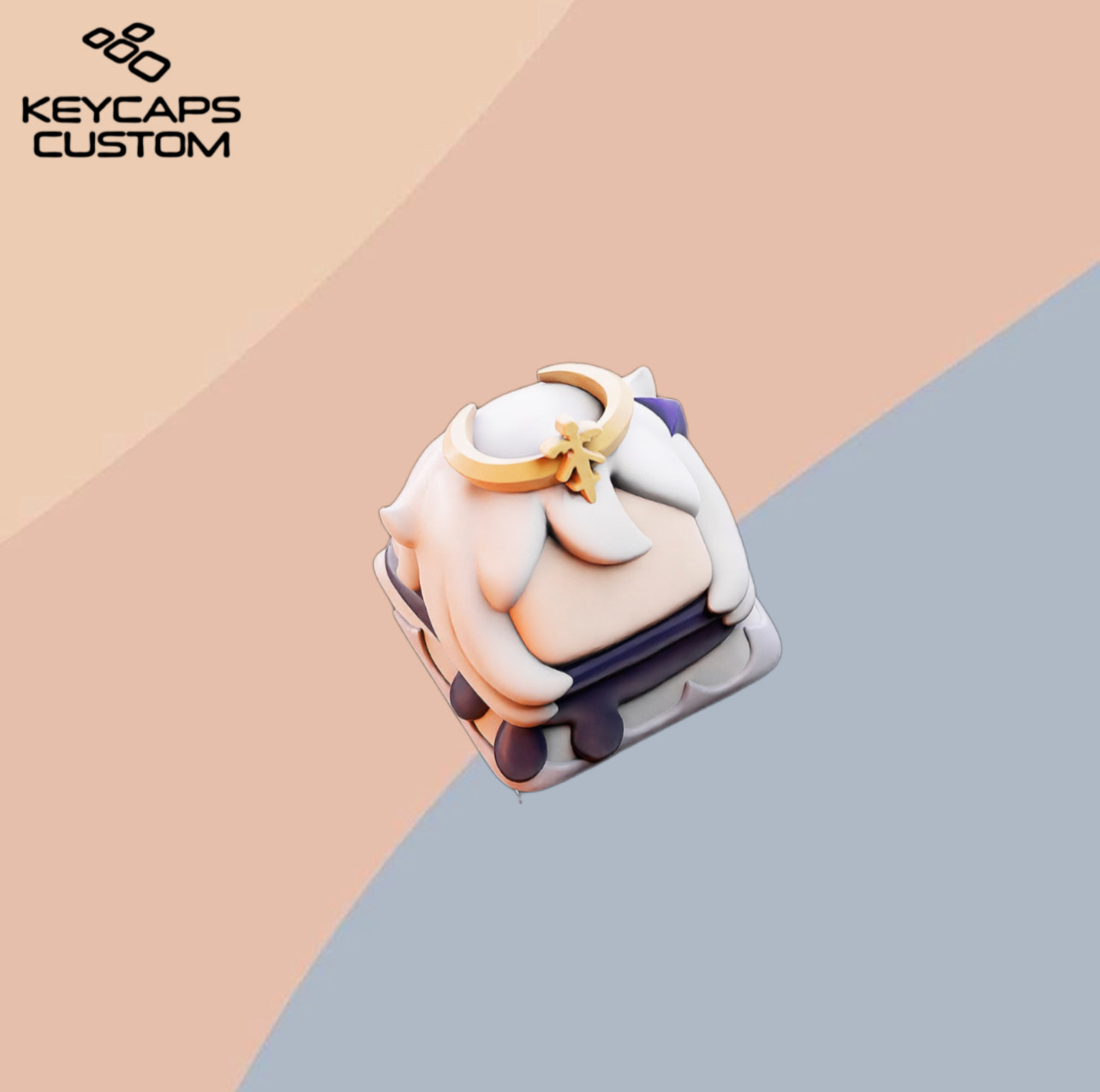Paimon Genshin Impact Keycap for Mechanical Keyboard