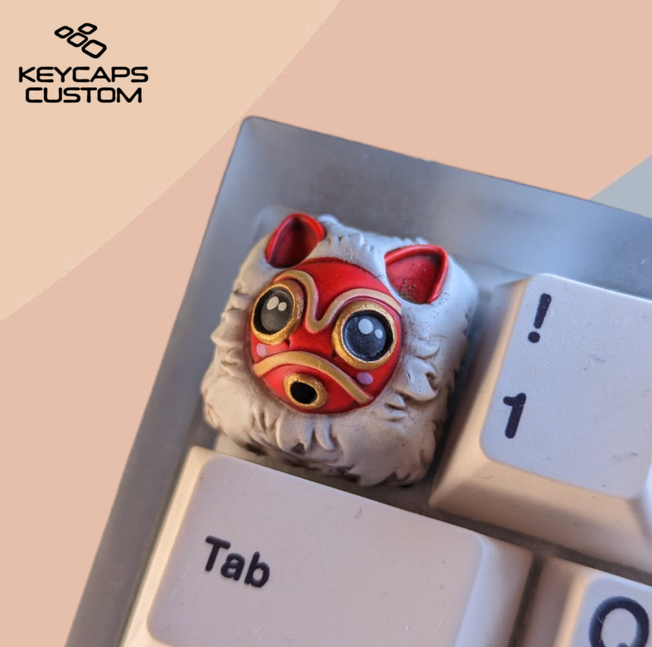 Custom Mononoke Artisan Keycap