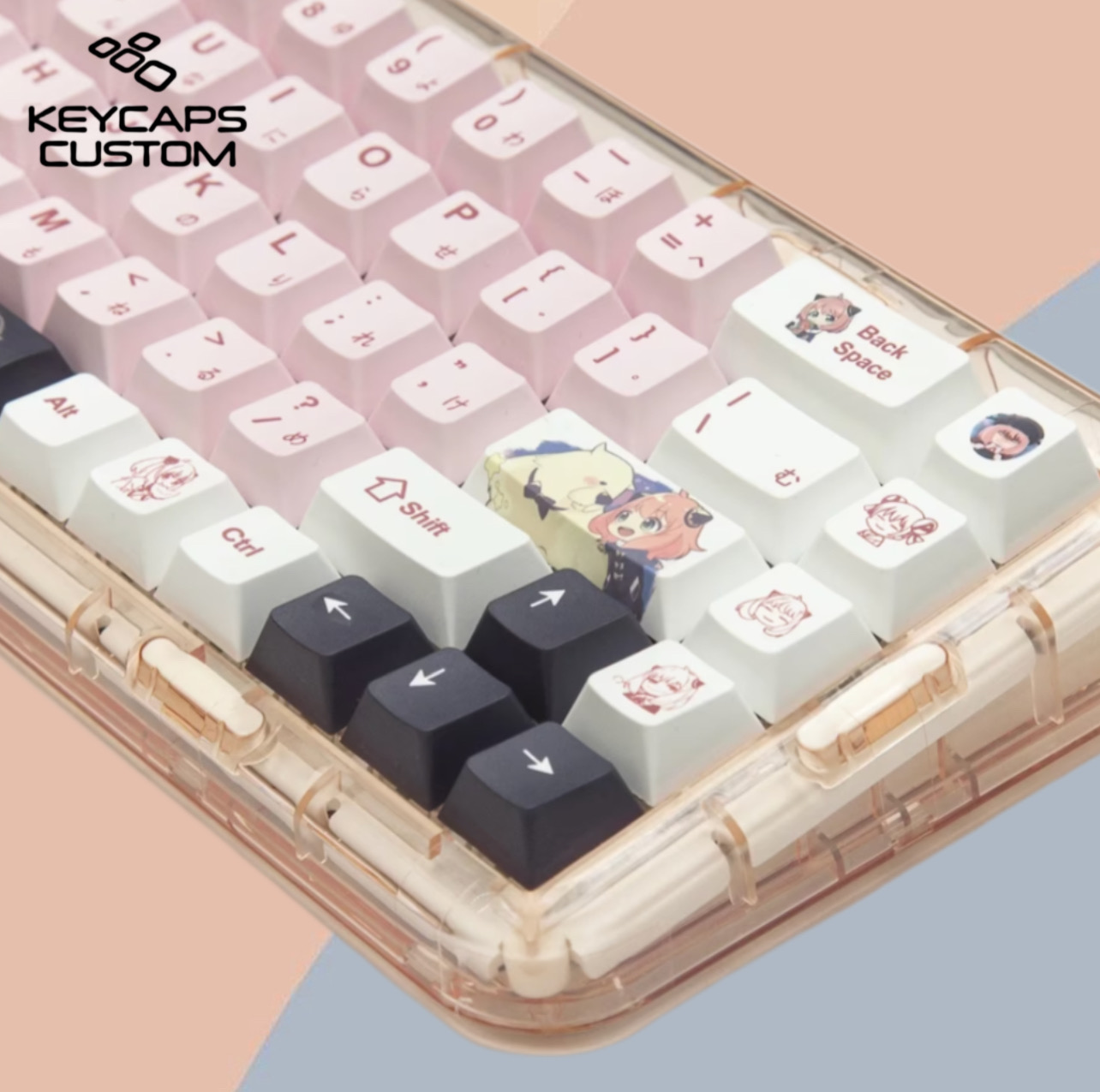 Anime Custom Keycap Set For Gamers “Family” Theme for Mechanical Keyboard