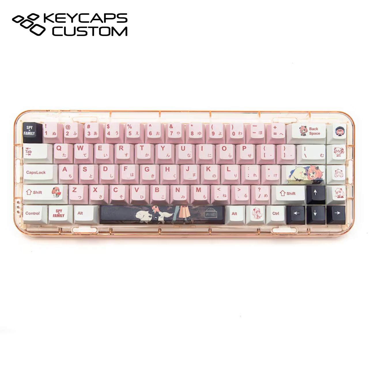140PCS SPY Family Theme Keycaps ,Cute Keycap, Cherry Keycap, PBT Keycap ...